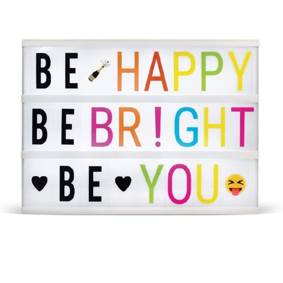 Accents | Light Box Multi Colored Home Decor Letters Emojis | Poshmark